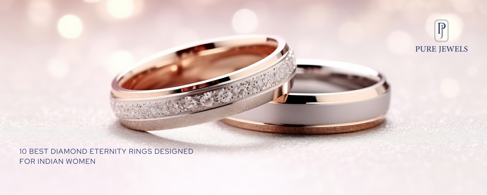 10 Modern Diamond Eternity Rings for Indian Women | PureJewels